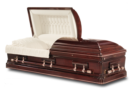 Prince Poplar Solid Wood Casket | Trusted Caskets